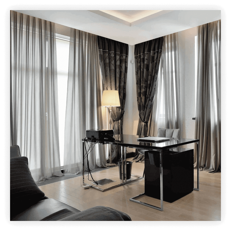 Buy Modern Office Curtains in Dubai, UAE | 15% OFF